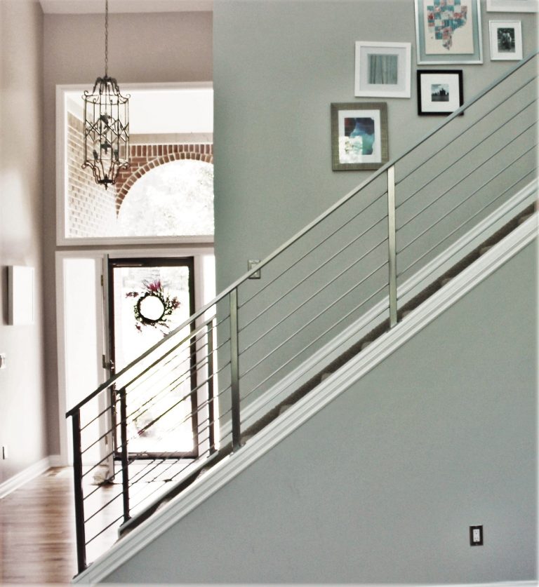 Horizontal Railing in Stainless Steel - Great Lakes Metal Fabrication