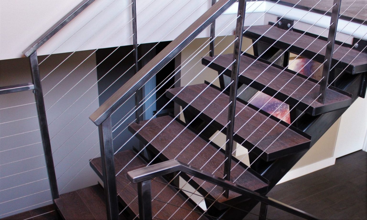 Industrial Style Metal Stairs - Great Lakes Metal Fabrication