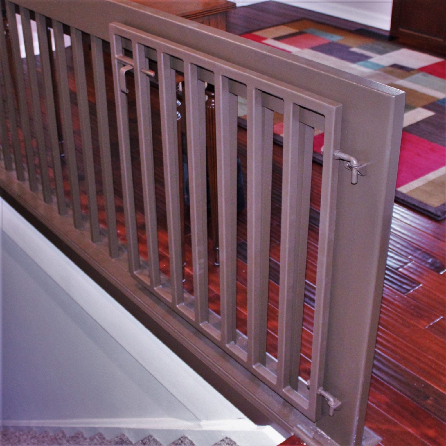 Secure Your Stairs With A Metal Baby Gate For Stairs