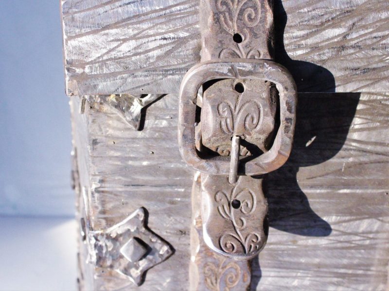 One-of-a-kind Rustic Wrought Iron Mailbox - Great Lakes Metal Fabrication