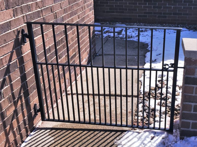 Metal Dog Gate - Great Lakes Metal Fabrication