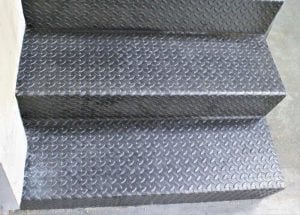 Bent Plate Monostringer Stairs - Great Lakes Metal Fabrication