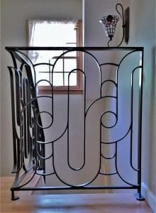 Art Deco Metal Railing - Great Lakes Metal Fabrication