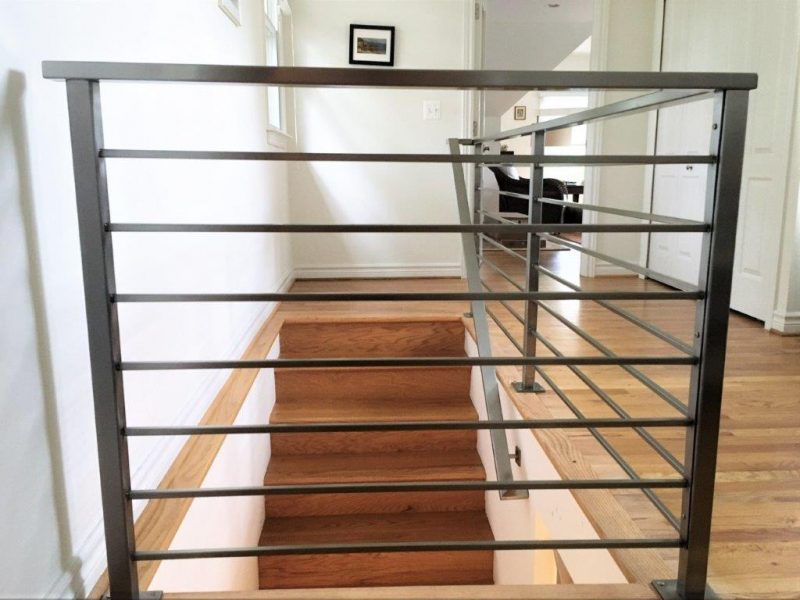 Stainless Horizontal Stair Rails - Great Lakes Metal Fabrication