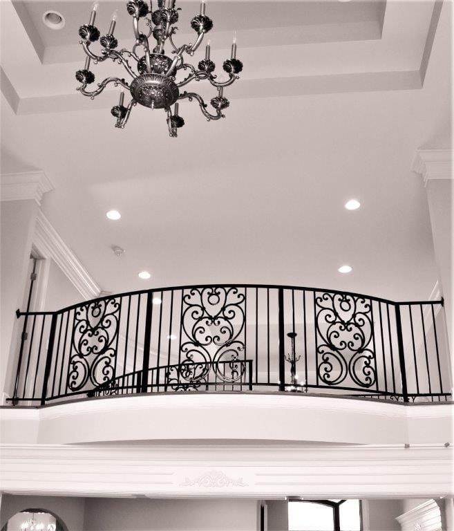 Tuscan Scroll Railing - Great Lakes Metal Fabrication