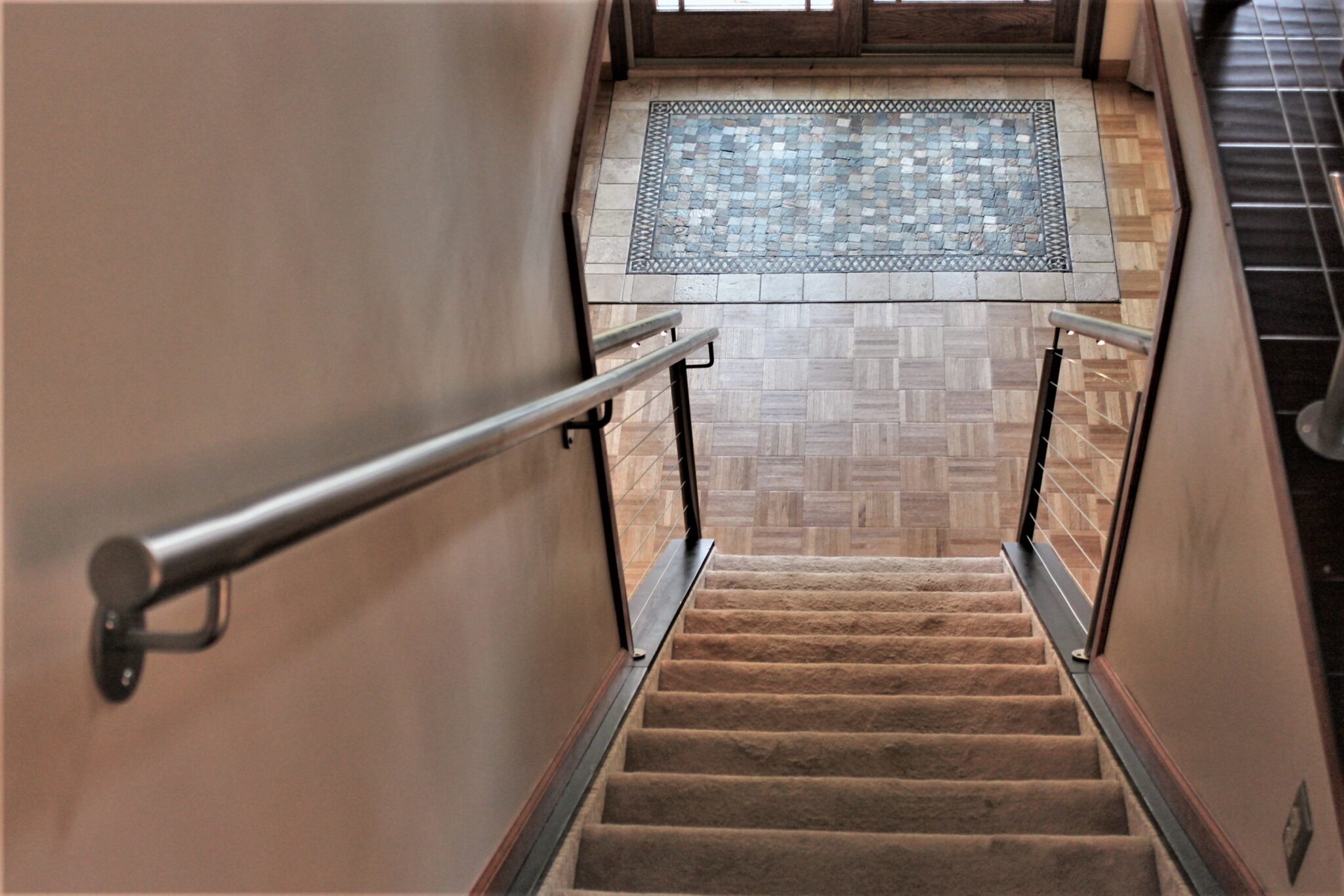 LED Stainless Steel Cable and Pipe Rail