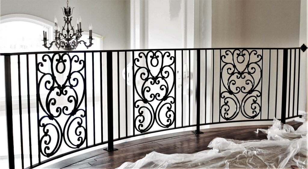 Tuscan Scroll Railing - Great Lakes Metal Fabrication