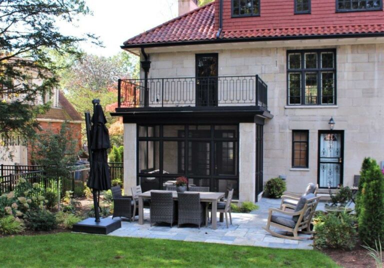 European Rectangle Balcony Rail - Great Lakes Metal Fabrication