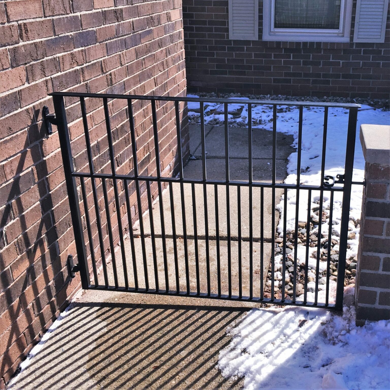 Metal Dog Gate - Great Lakes Metal Fabrication