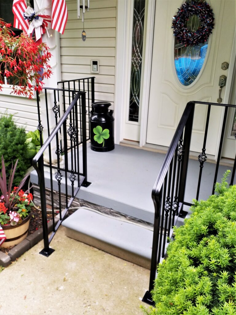 Railing Baskets Twisted Spindles - Great Lakes Metal Fabrication