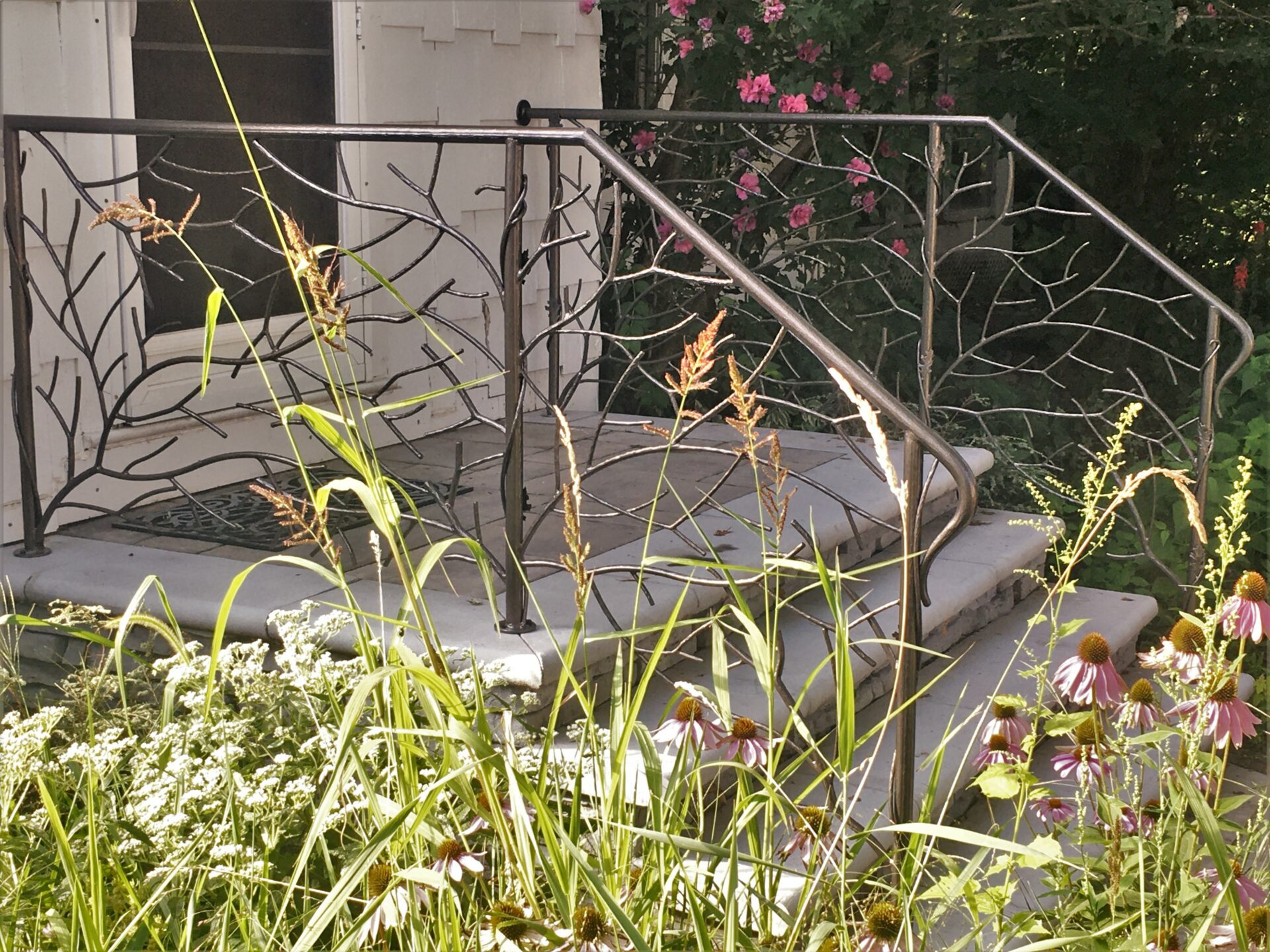 Best Cottage Twig Metal Porch Rail - Great Lakes Metal Fabrication