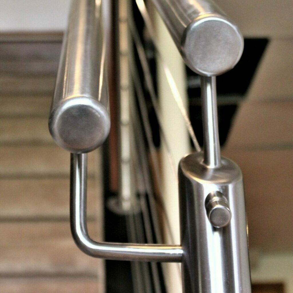 LED Stainless Steel Cable and Pipe Rail - Great Lakes Metal Fabrication