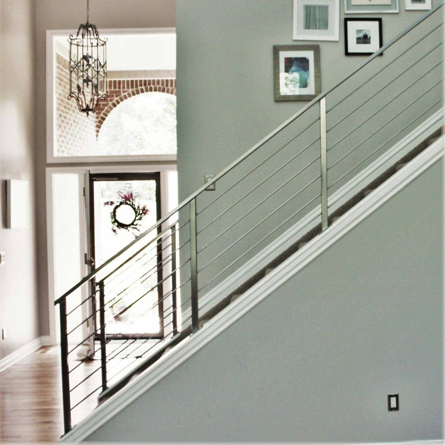 Horizontal Railing in Stainless Steel - Great Lakes Metal Fabrication